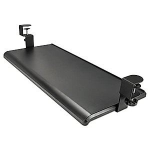 Alera ALEKBT1B 30.7 in. x 13 in. AdaptivErgo Clamp-On Keyboard Tray - Black