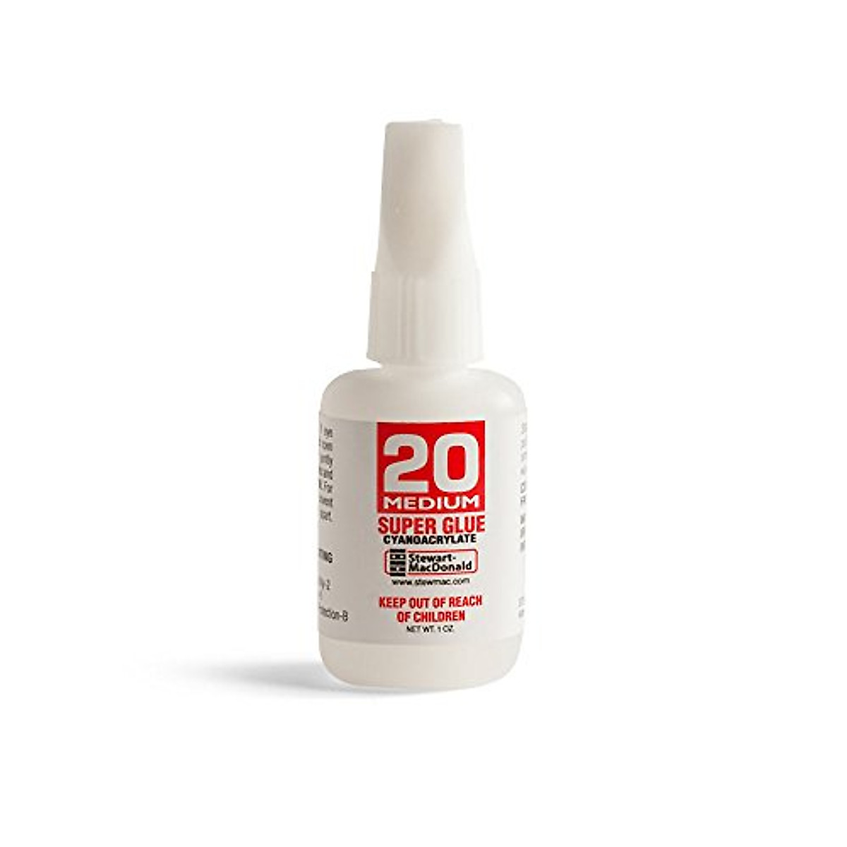 StewMac Super Glue, No. 20 Medium, 1 oz.