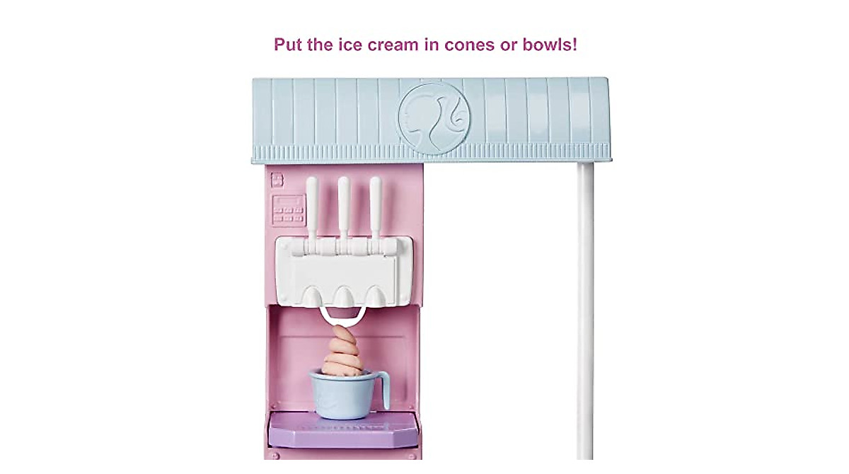 Barbie Ice Cream Shop Playset - Fun for Kids!