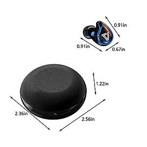 LILAJO Wireless Bluetooth Headset - True Stereo Binaural Earplugs with Light Magnetic Absorption - in-Ear Sports Headset - Noise Reduction Bluetooth Headset - Immersive Premium Sound