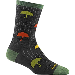 Darn Tough Vermont Farmer's Market Crew Lightweight Charcoal SM (US 4.5-7)