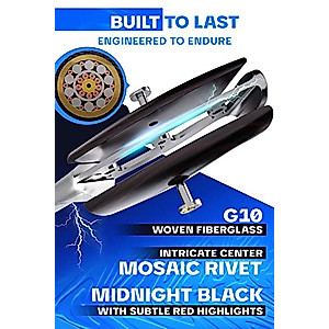 Dalstrong Kitchen Knife, Kiritsuke Chef Knife - 8.5 inch - Omega Series - American BD1N-VX Hyper Steel - Razor Sharp Knife - Acacia Wood Display Stand, Cooking Knife, Collection Set, Leather Sheath