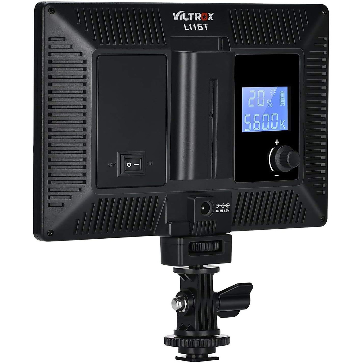 VILTROX L116T Key Light Kit with 2 pcs 2200mAh NPF550 Batttery