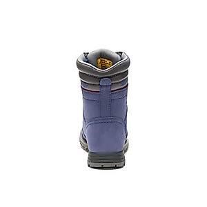 Cat Footwear Women's Echo Waterproof Steel Toe Work Boot, Marlin, 10