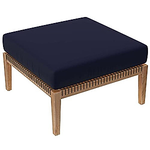 Modway Clearwater Sectional, 4-Piece Set, Gray Navy