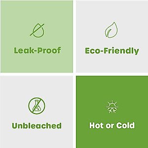 Comfy Package [25 Sets] 32 oz. Paper Food Containers With Vented Lids, To Go Hot Soup Bowls, Disposable Ice Cream Cups, Kraft