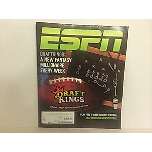 Espn Magazine Special Promotional Issue Cover Jacket September 2015