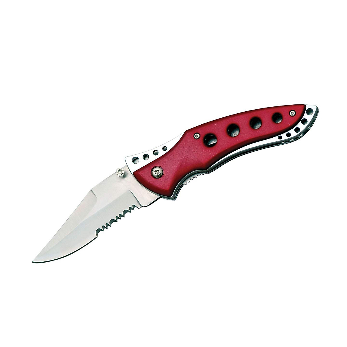 SZCO Supplies Red Fin II Folding Knife