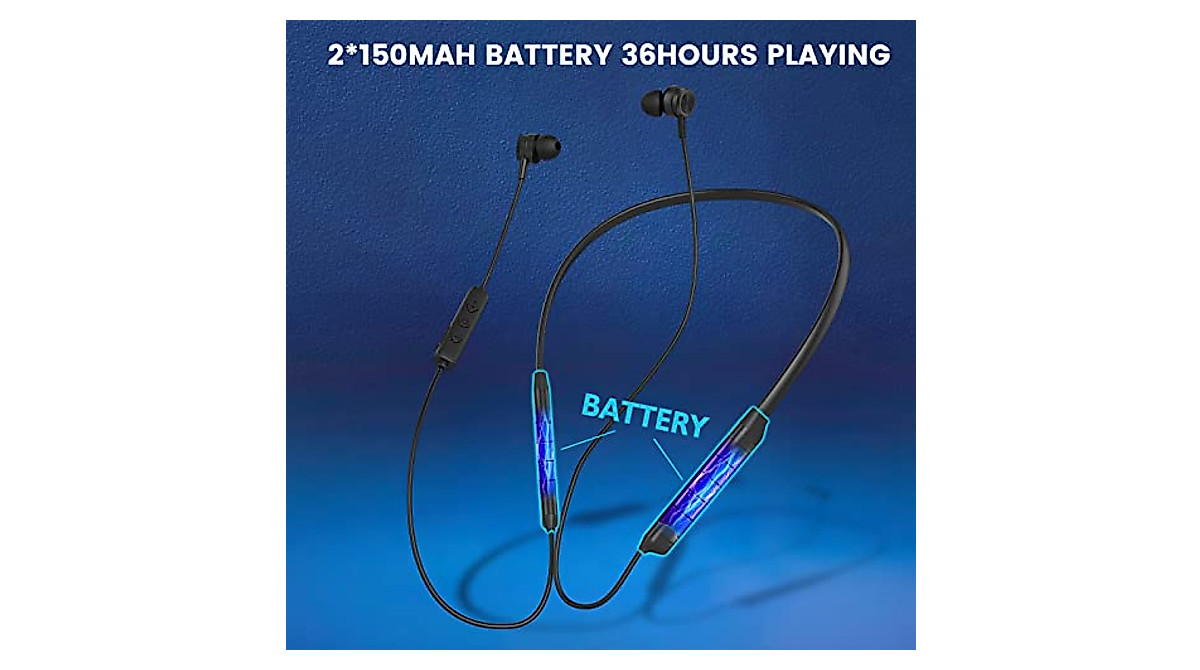 MORMOQUE G5 Bluetooth Earbuds - 30H Playtime, Noise Cancellation ...