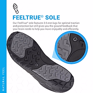 Xero Shoes Men's Mesa Trail Barefoot Waterproof Trail Runner Black, 13