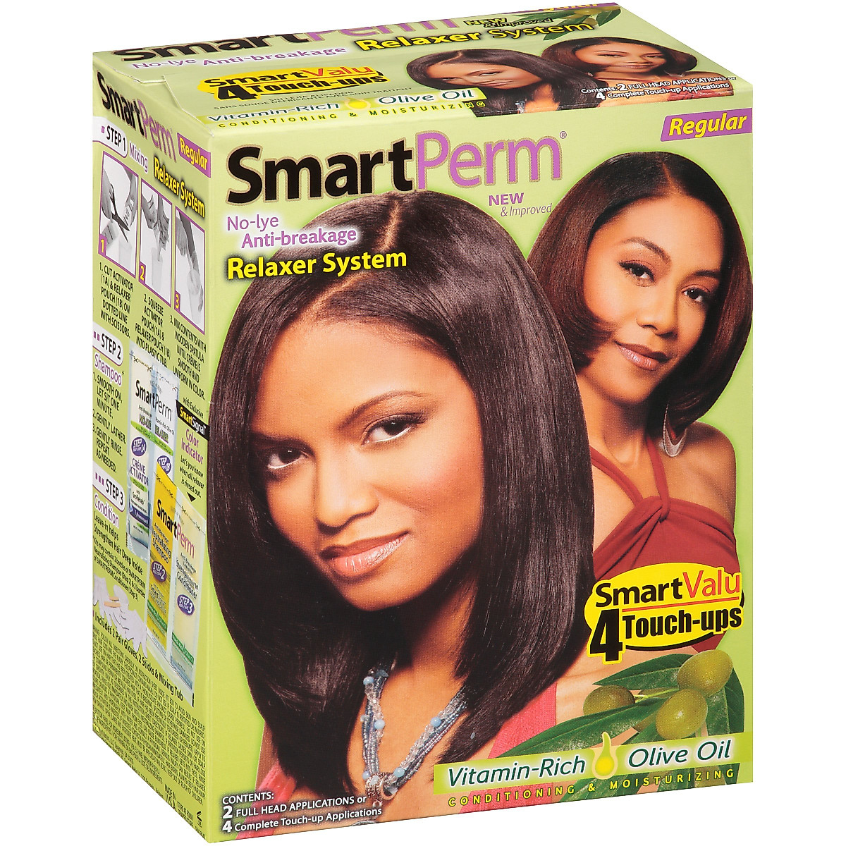 Smart Perm Relaxer Hair Care Kit, Regular