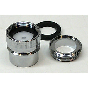 Krispin Shop Generic Dishwasher Faucet Aerator Replacement, Model 711445, 712709, 712721, Chrome Finish, Chrome-plated Rubber Material