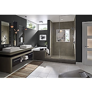 Pfister Bath Accessories LG49DF1C Kenzo 2-Handle Wall Mount Bathroom Faucet in Polished Chrome