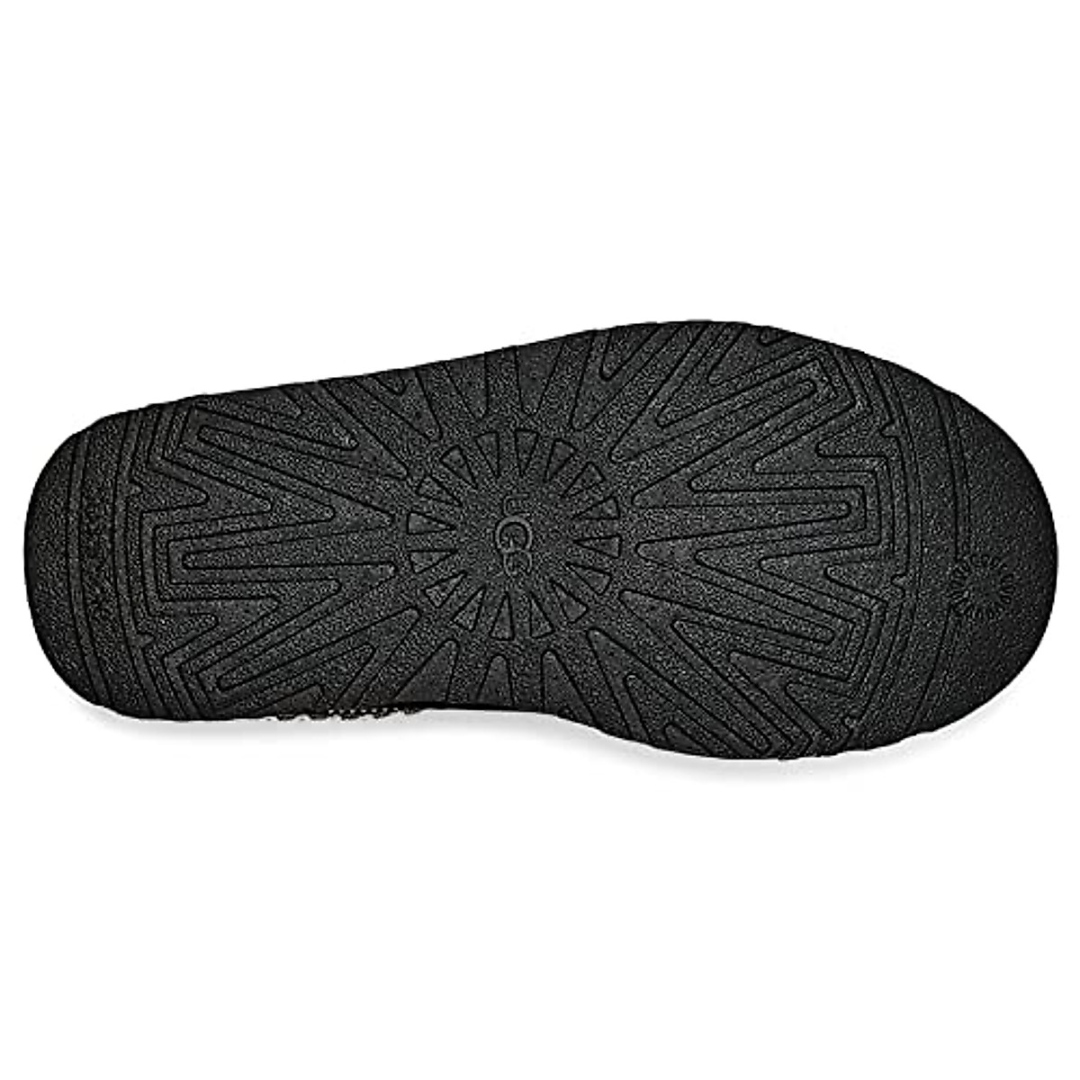 UGG Unisex-Child Tazz Slipper, Black, 2