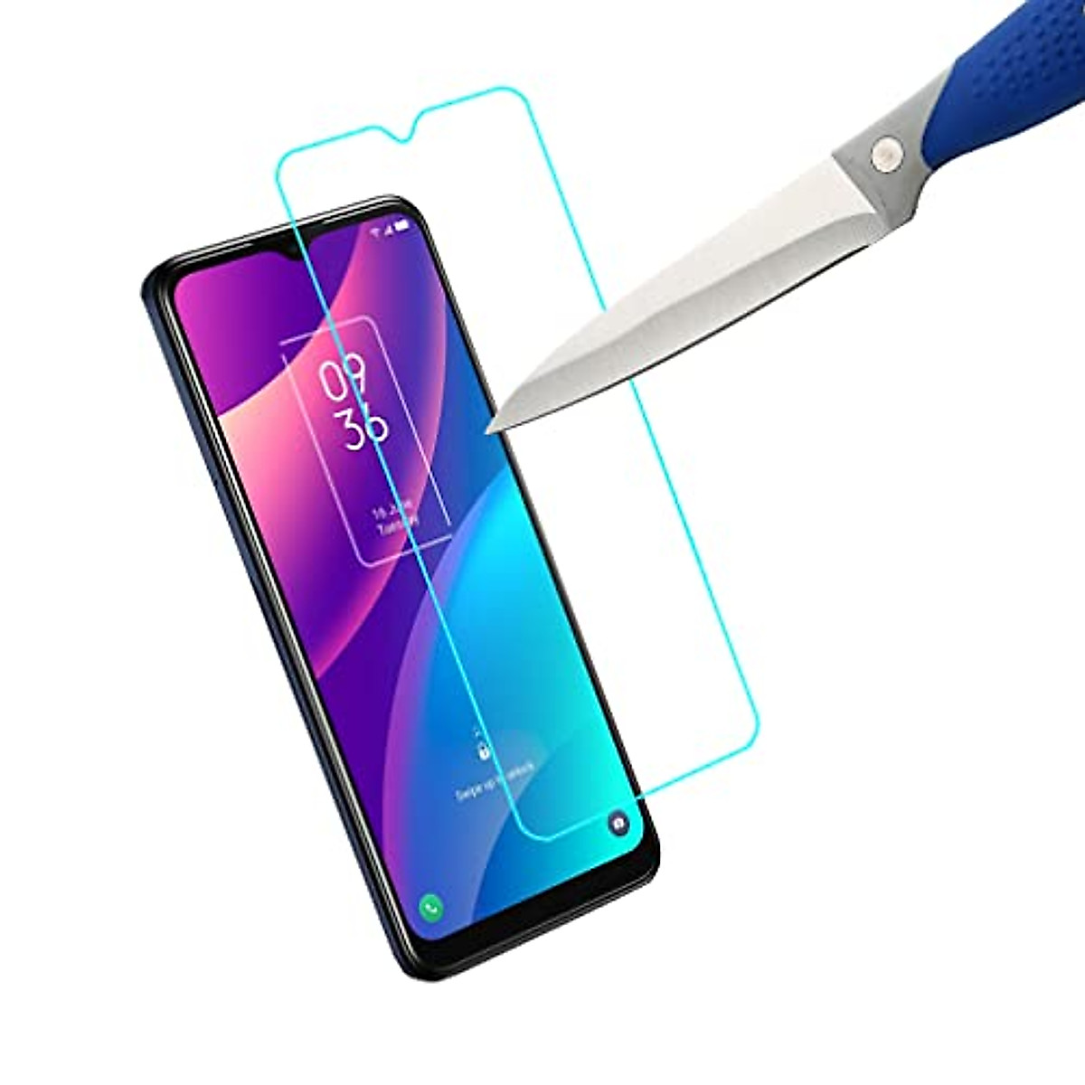 Mr.Shield [3-Pack] Designed For TCL 30 SE [Tempered Glass] [Japan Glass with 9H Hardness] Screen Protector with Lifetime Replacement