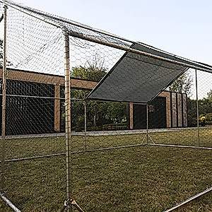 4-Tier 32" Small Animal Metal Cage Height Adjustable with Lockable Casters Grilles Pull-Out Tray for Rabbit Chinchilla Ferret Bunny Guinea Pig Squirrel Hedgehog(Grey)