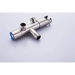 JIYTG Stainless Steel Portable Spray Kit Stainless Steel Toilet Partner Bidet Sprayer Bidet Handheld Spray Gun