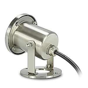 AMDHZ 3W Underwater Lights 304 Stainless Steel Waterproof IP68 Pool Lights Garden Pond Lights for Fountain Fish Pond Underwater (Color : White Light, Size : 220V)