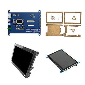 5 inch HDMI Display Case LCD HD Capacitive Touch Screen Stand Replacement for Raspberry Pi Spare Parts
