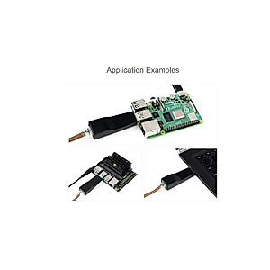 waveshare USB 3.2 Gen1 to Gigabit Ethernet Converter,USB 3.2 to Ethernet Internet Adapter 10/100/1000Mbps Network Compatible with Raspberry Pi CM4,Jetson Nano,PC,Win7/8/8.1/10, Mac, Linux,Android
