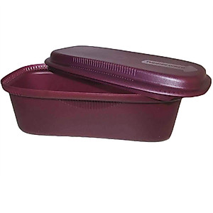 TUPPERWARE Microwave Pasta Master 1.9 L Purple Pasta Cooker I57
