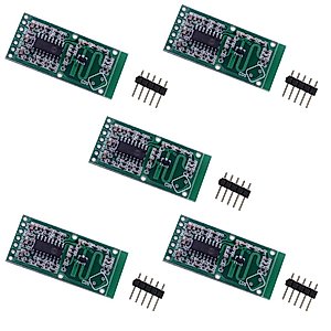 DIYmall RCWL-0516 Motion Detection Sensor, Microwave Radar Sensor, Switch Module, for Arduino ESP8266 Nodemcu Wemos, for Raspberry PI, for Human Rat Cat Detector, Detection Distance 5-7m