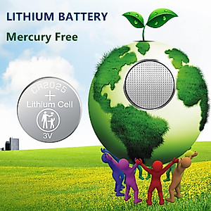 Nightkonic 40 - CR2025 Battery 3v Lithium Button Cell Coin 2025 Batteries