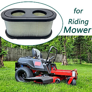Air Filter 127-9252 fit Exmark Toro 136-7806 TimeCutter 74657 74661 74667 74675 74680 74723 74726 74731 74741 74766 75211 74866 74867 with 42" 50" V-Twin Engine (1 Pack)