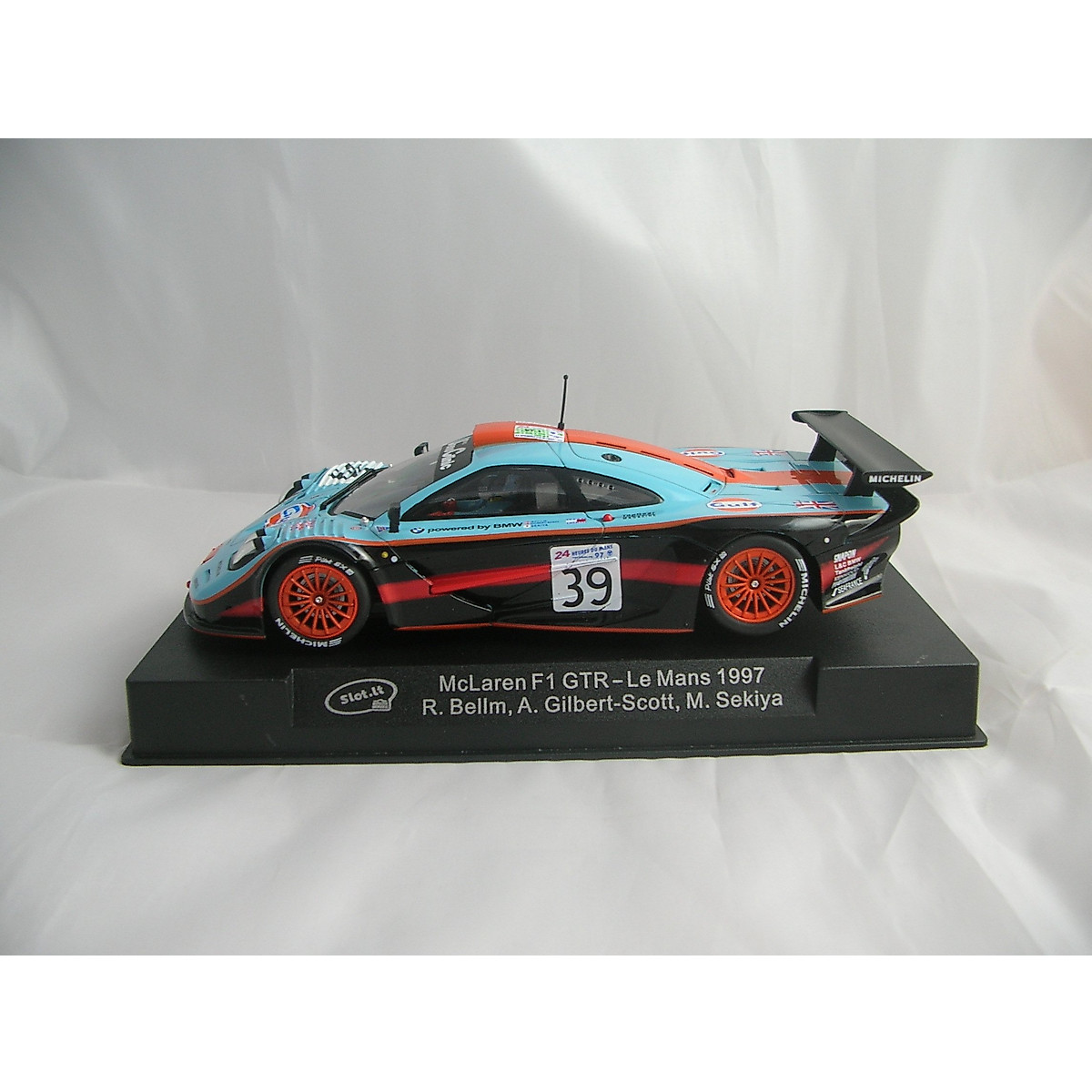 Slot.It McLaren F1 GTR Gulf #39 Le Mans 1997 Performance Slot Car (1:32 Scale)