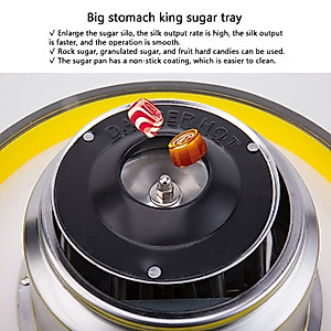 WLL-DP Mini Cotton Candy Machine, Electric Cotton Candy Maker, Homemade Sweets for Birthday Family Parties Activities, Chic Gift