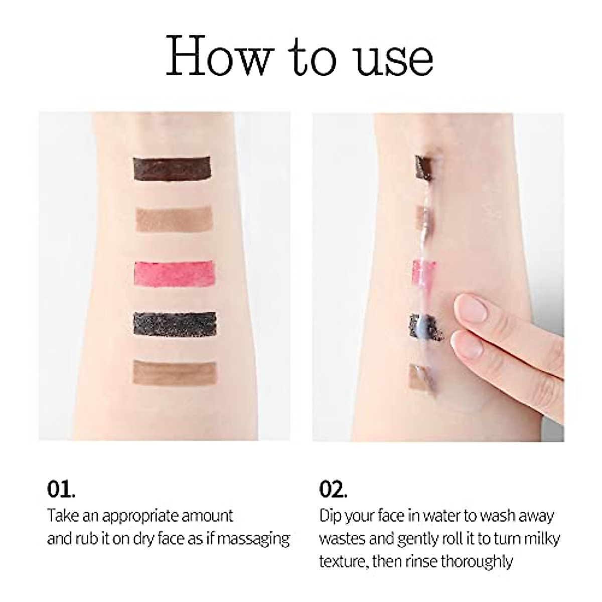 Pyunkang Yul Deep Clear Cleansing Balm Korean Makeup Remover All In One Face Wash 100ml 3.38 Fl.oz.