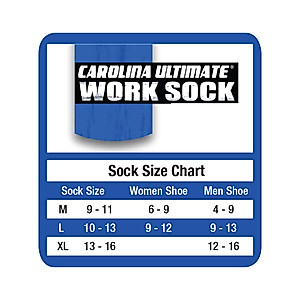 Carolina Ultimate Mens Everyday Merino Wool Blend Socks 3 Pair (as1, alpha, l, regular, regular, Black/Navy/Brown, Large)