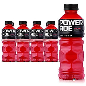 POWERADE, Electrolyte Enhanced Sports Drinks w/ Vitamins, Fruit Punch, 20 Fl Oz (Pack of 8)