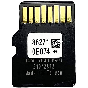 Latest 2022 Maps Updated 86271 0E074 Navigation GPS SD Card Compatible with Toyota Prius 4 Runner Sync USA/Canada Maps