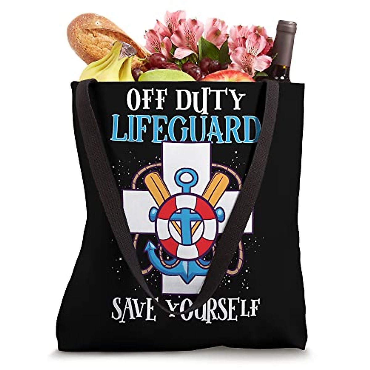 Swimmer Scuba Diving Water Sport Swimming Tote Bag