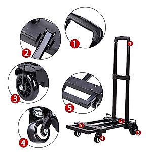 Car Seat Stroller,Go Carts for Kids,Car Seat Carrier for Airport with Wheels and Compact Fold,Car Seat Travel Cart