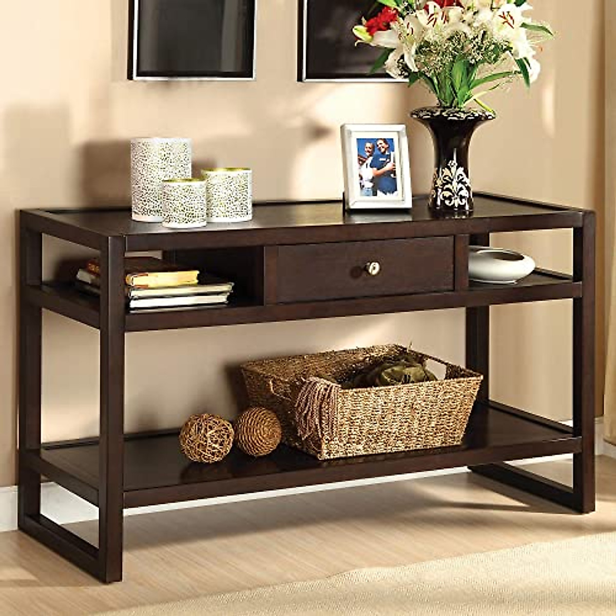 Lazy Gifts Set of 3 White and Gold Metal Decorative Nesting Hurricane Candle Holders. Elegant Style Centerpiece - add Accents to Weddings, Functions and Home décor with These Large Candle Holders