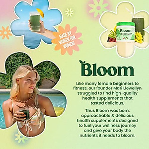 Bloom Nutrition Super Greens Powder Smoothie & Juice Mix - Probiotics for Digestive Health & Bloating Relief for Women, Digestive Enzymes with Superfood Spirulina & Chlorella for Gut Health (Original)