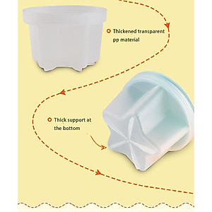 Egg Poacher - Hard Boiled Eggs without the Shell 5 Pcs Egg Poacher for Hard Boiled Eggs Non-stick Egg Cooker