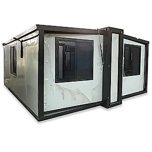 Brotherhood13 Insulated Expandable Prefabricated House 40ft Modern Villa | Big Living Rooms | Sound Proof | Water Proof | Rust Free | Earthquake Proof | Hurricane Proof | Personal | Office Site