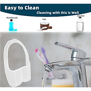 ZJchao 10pcs Dental Teeth Grinding Guards, Dental Night Guard Rubber, Mouth Clenching Guard for Grinding Teeth Grind No More Night Guard