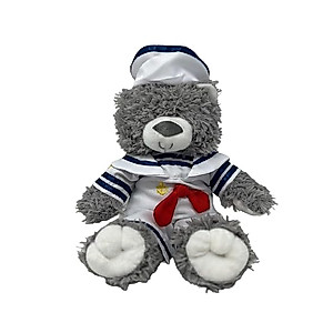 Sailor Boy w/Hat for Stuffed Toy Outfit - Fits Most 14"-18" Soft Toys, Adorable Dress-up Set Buddy Friends, Make Your Own Plushie Gifts, Birthday, Little Ones!