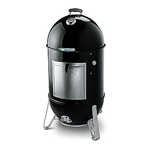 Weber 22-inch Smokey Mountain Cooker, Charcoal Smoker,Black