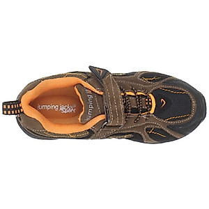 Jumping Jacks Trail Seeker Hiking Shoe (Toddler/Little Kid),Tan/Black/Grey/Orange,35 EU (3 W US Little Kid)
