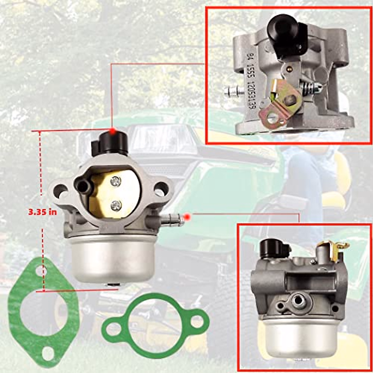 Oriental Power Carburetor For Kohler CV12.5 CV13S CV13T CV14 CV14S CV15S New