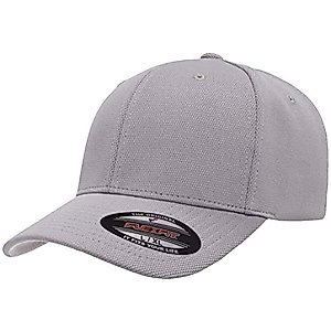 Flexfit mens Cool & Dry Sport Hat, Silver, Large-X-Large US