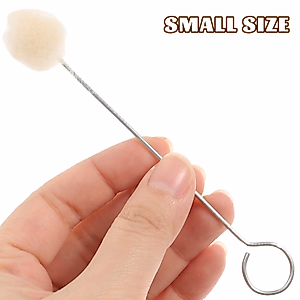 MAGICLULU 10pcs Wool Daubers Ball Brush Leather Dye Leather Tool Leather Crafting Tools for Leather Dyes for DIY Crafts Projects