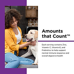 Nutri-Vet Immune & Digestive Health Biscuits for Dogs - Immune Health Dog Biscuits - Prebiotic & Postbiotic Dog Treat - Tasty Digestive Dog Biscuits - 16 oz