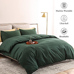 SNOWMAN Duvet Cover Queen Size,3 Pieces Bedding Sets,1200Thread Count 100% Egyptian Cotton Comforter Cover with 2 Pillowcases Ultra Soft&Breathable(Blue,90x90Inches)