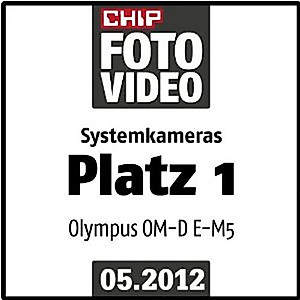 Olympus OM-D E-M5 16MP Live MOS Interchangeable Lens Camera with 3.0-Inch Tilting OLED Touchscreen and 12-50mm Lens (Silver) - International Version (No Warranty)